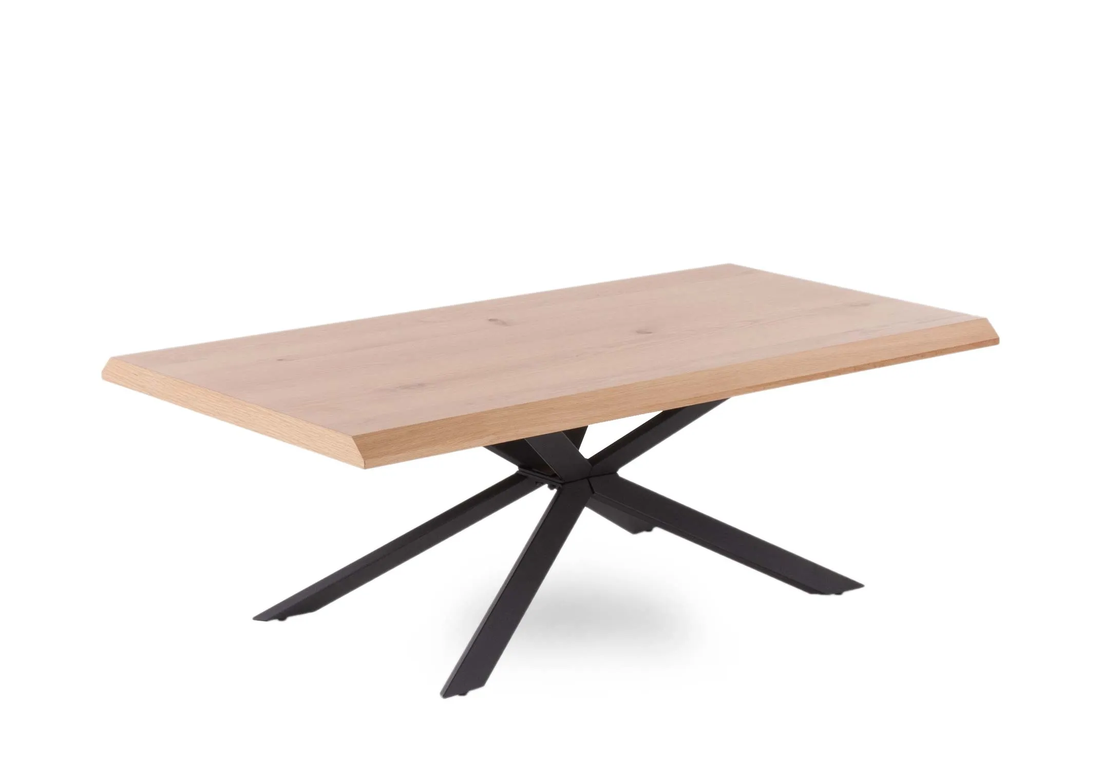 Round Oak Low Coffee Table - Trieste - EZ Living Furniture