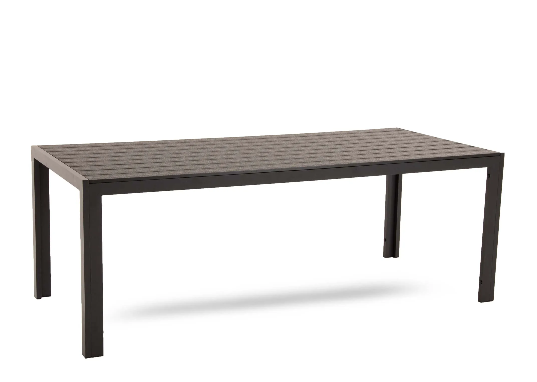 Black Garden Dining Table - Bilbao - EZ Living Furniture