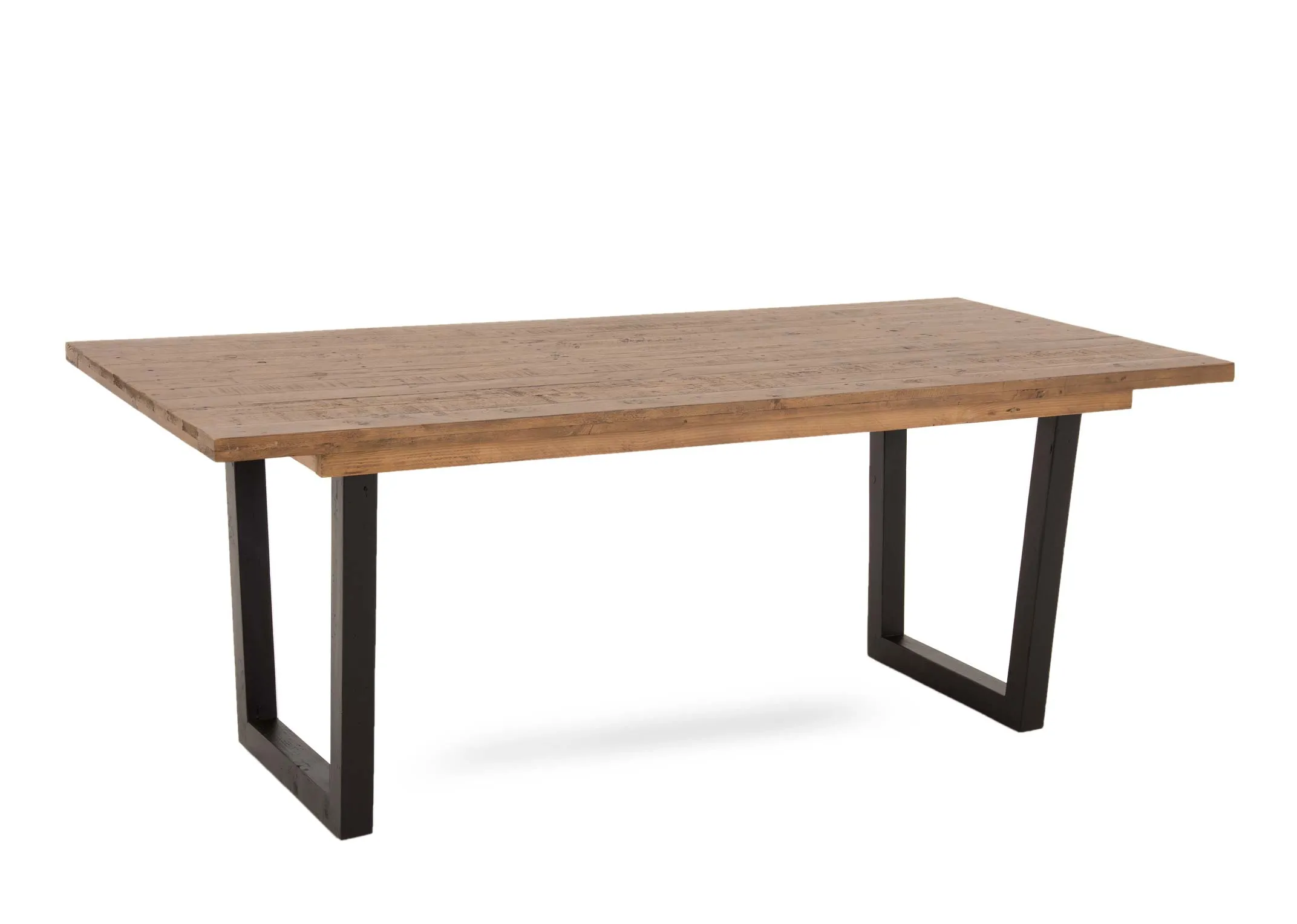 130cm Reclaimed Pine Dining Bench - Ladder - EZ Living Furniture